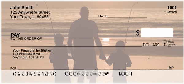 Fishing with Family Personal Checks